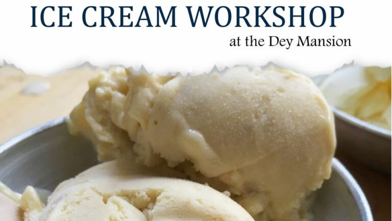 Living History Day: Colonial Ice Cream Workshop - See Passaic County