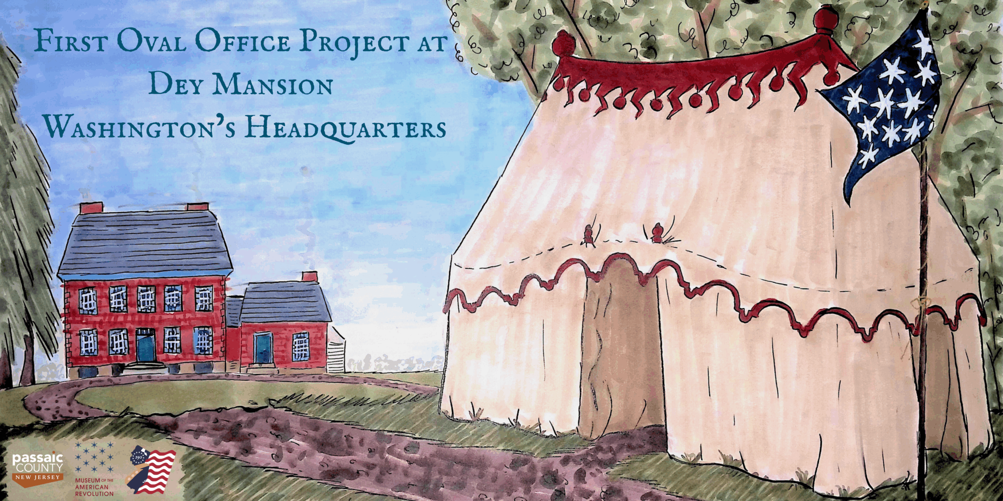 First Oval Office Project at Dey Mansion Washington's Headquarters ...